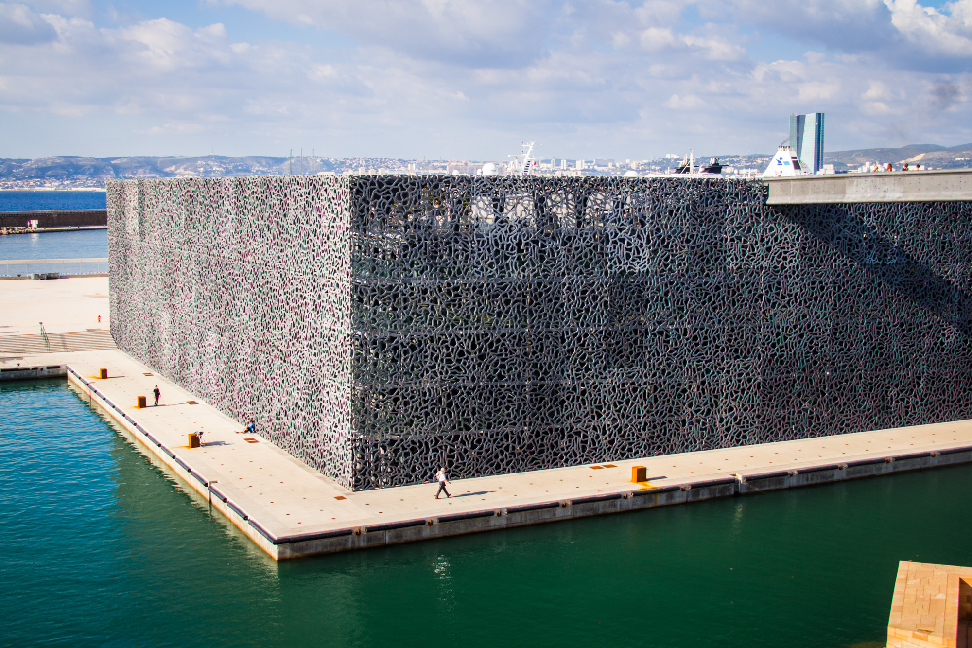 Le MuCEM (musée des Civilisations de l'Europe et de la Méditerranée ...