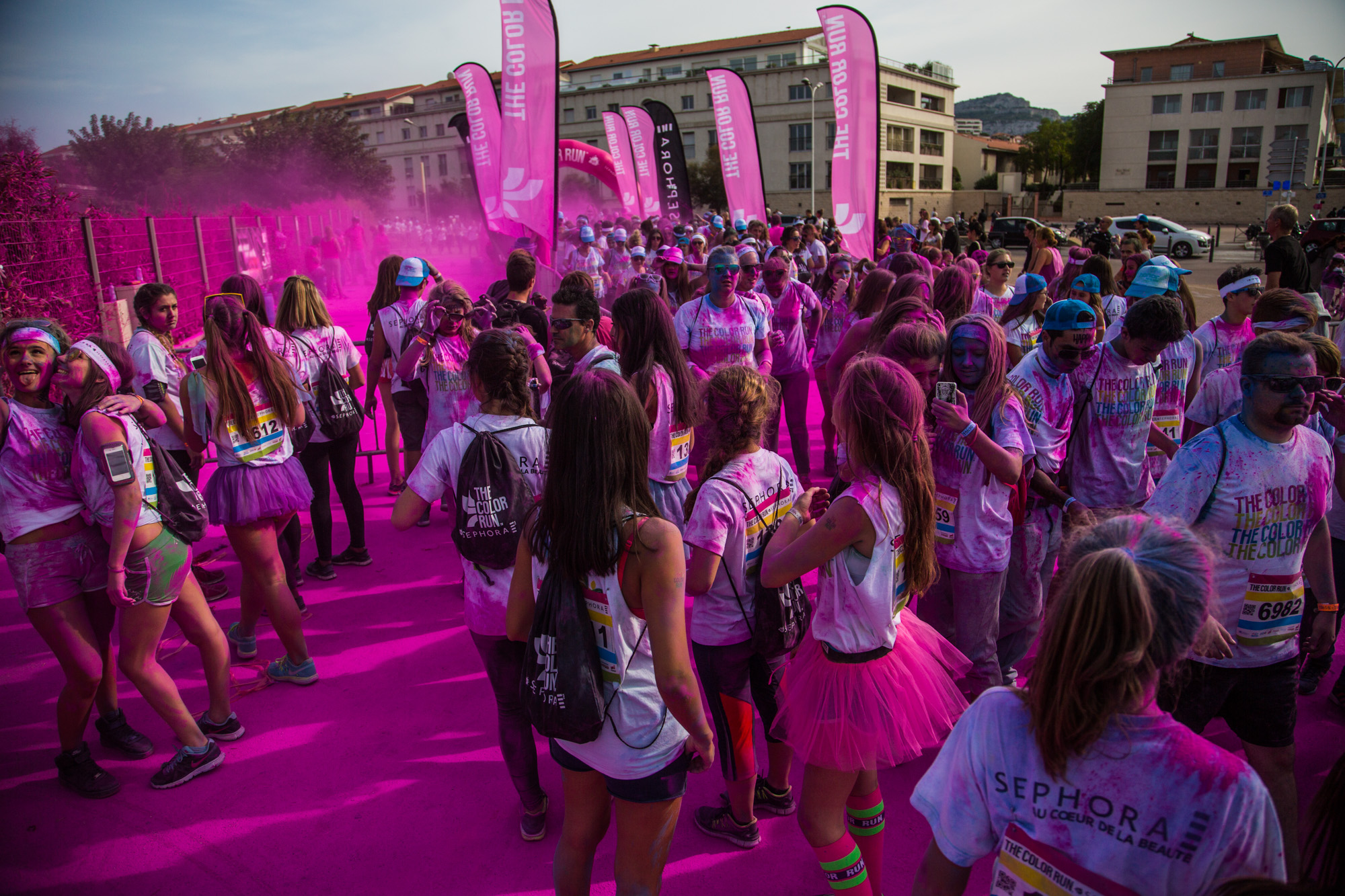 The Color Run à Marseille - Reportage photo - Tarpin bien