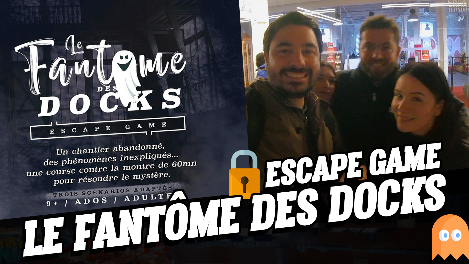 ESCAPE ROOM - Le Fantôme des docks - Tarpin bien