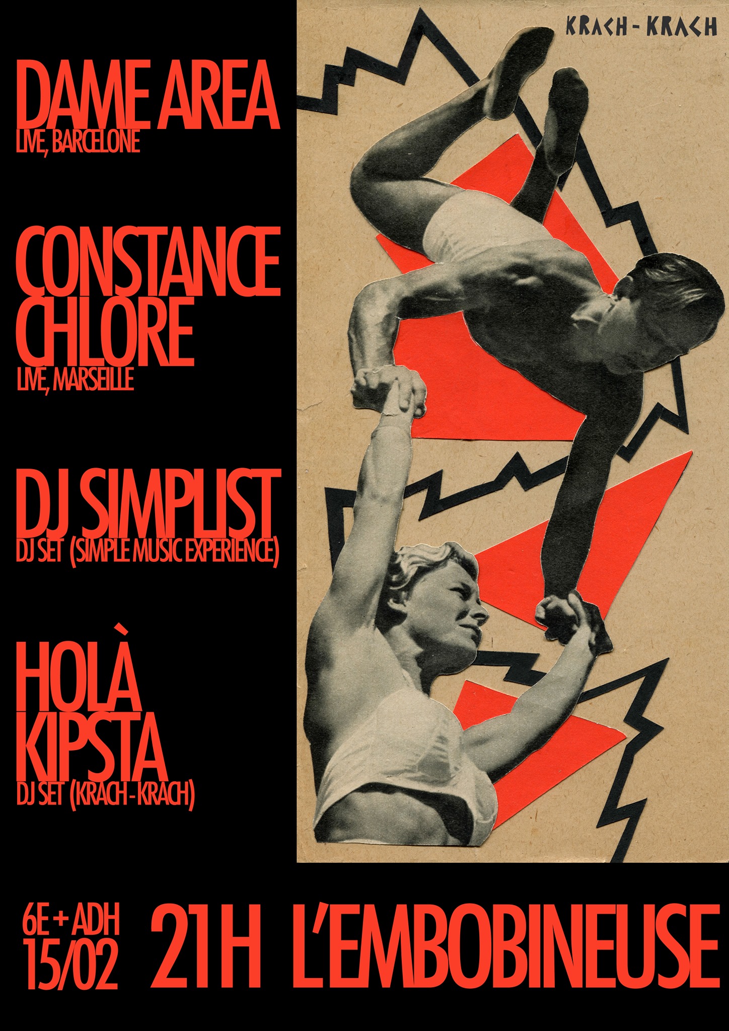 Dame Area Constance Chlore (+DJ Simplist & Holà Kipsta) - Tarpin bien