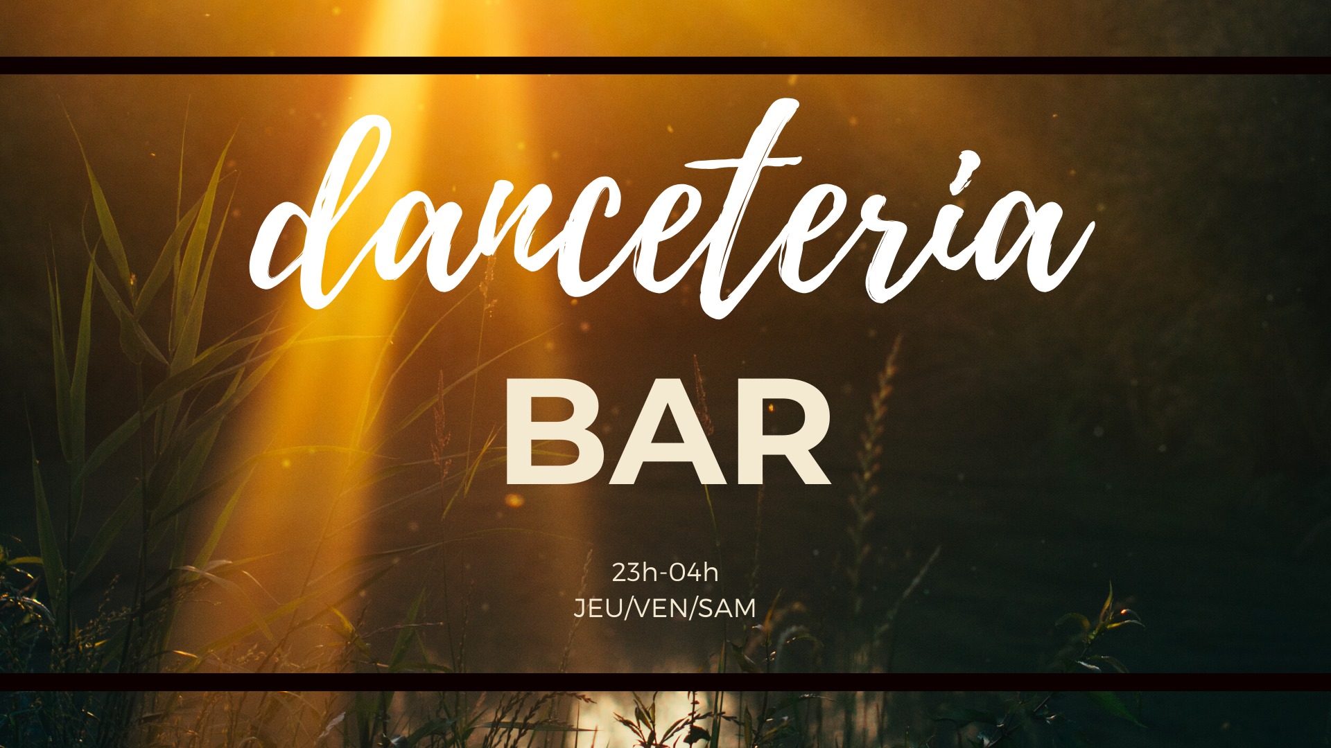 Danceteria BAR - opening week-end - Tarpin bien