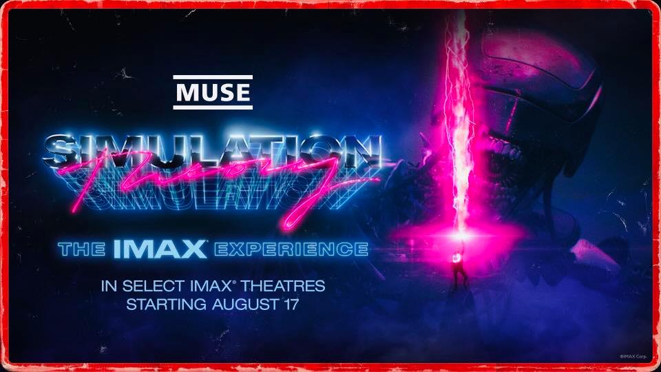 Concert MUSE Simulation Theory en IMAX - Tarpin bien