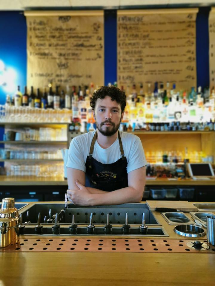 Guestbartending #1 - pop up bar - Dimitri du CopperBay - Tarpin bien