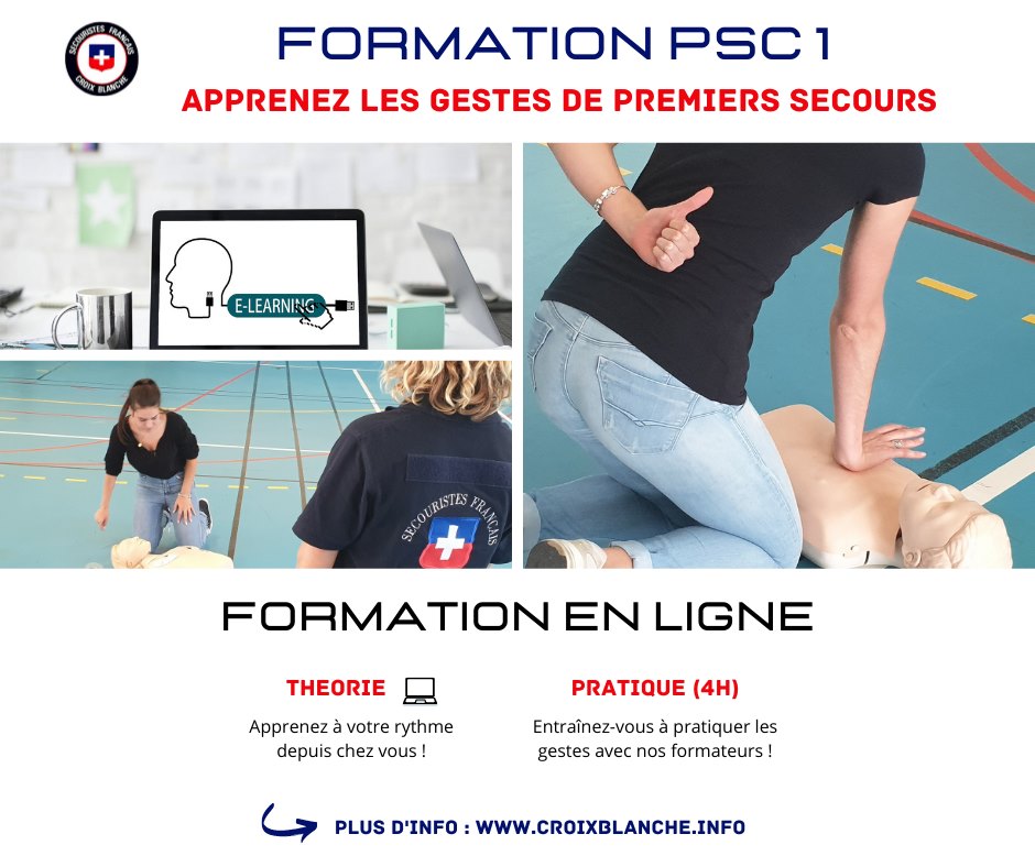 Formation PSC 1 - Prévention et Secours Civiques de Niveau 1 - Tarpin bien