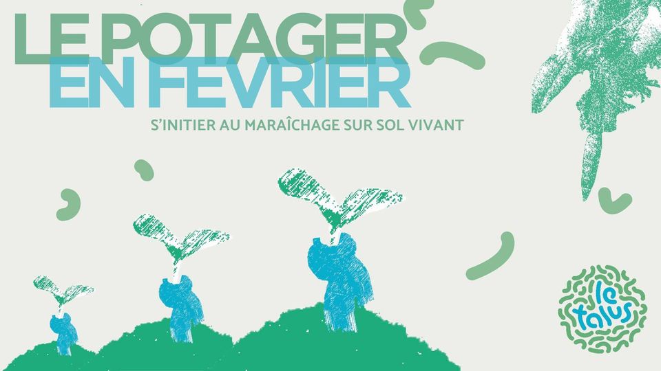 Le potager en Février : S'initier au maraîchage sur sol vivant | Le Talus Jardin - Tarpin bien