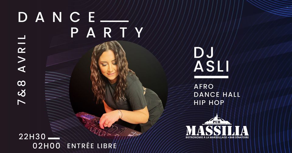DANCE PARTY > DJ ASLI > AFRO - DANCE HALL - HIP HOP [ENTRÉE LIBRE ...