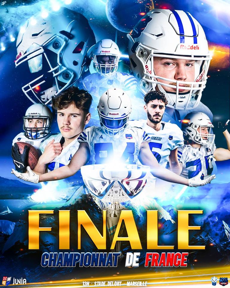 Finale Nationale - championnat universitaire Football Américain - Tarpin bien