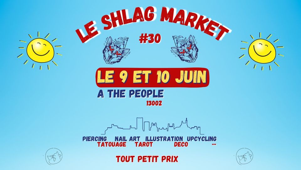 Shlag market #30 40stands - Tarpin bien
