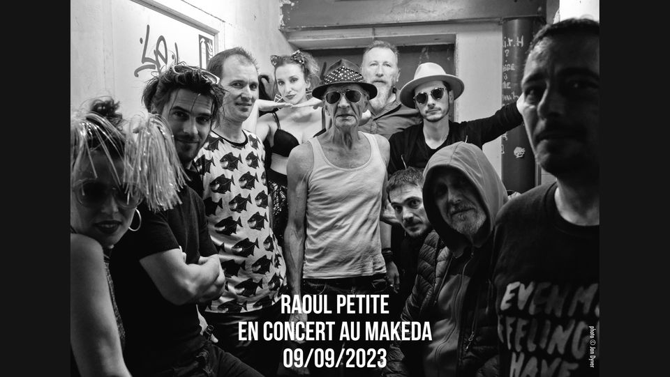 Raoul Petite en concert (Première partie Papa Rooster) - Tarpin bien