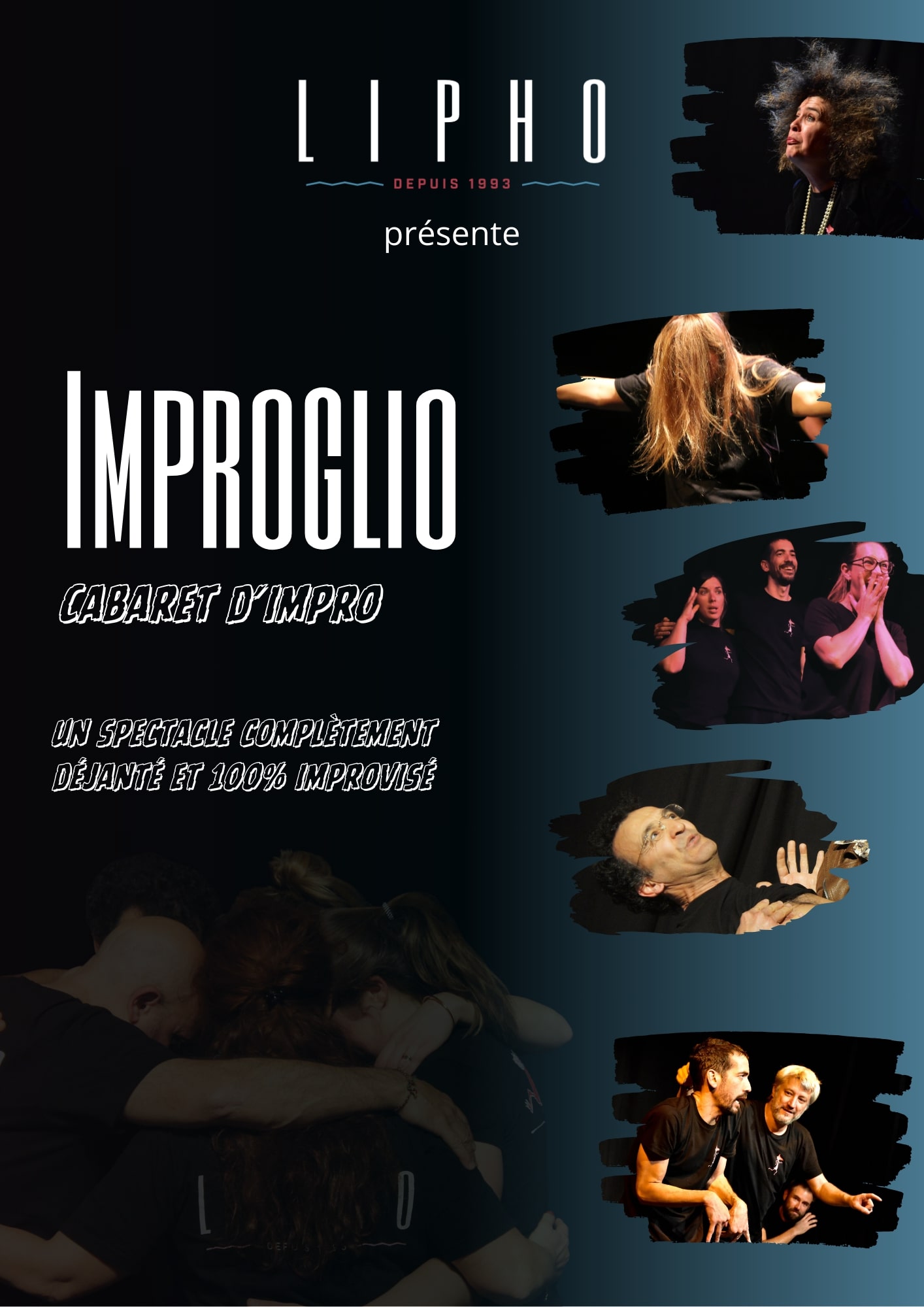 IMPROGLIO - Spectcle cabaret d'Improvisation théâtrale - Tarpin bien
