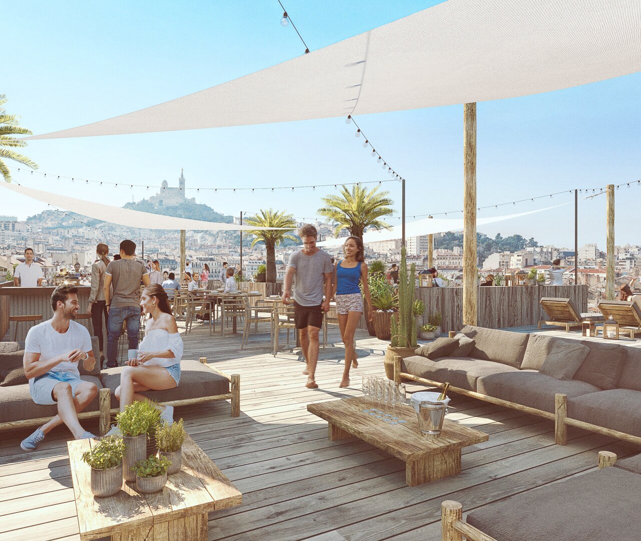 Top des meilleurs rooftops sur Marseille - Tarpin bien