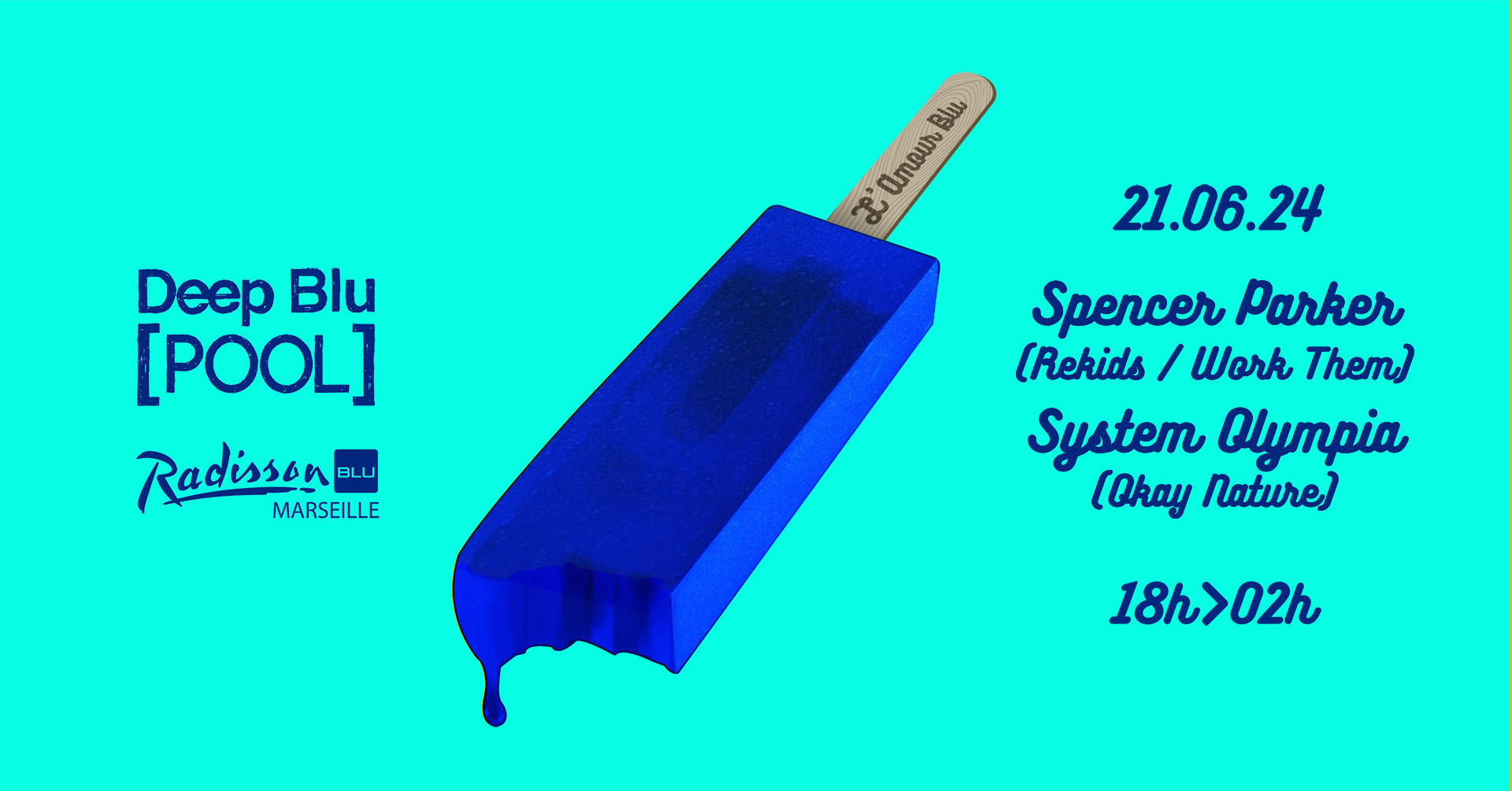 Deep Blu - Pool Party sur le toit du Radisson Blu - Tarpin bien