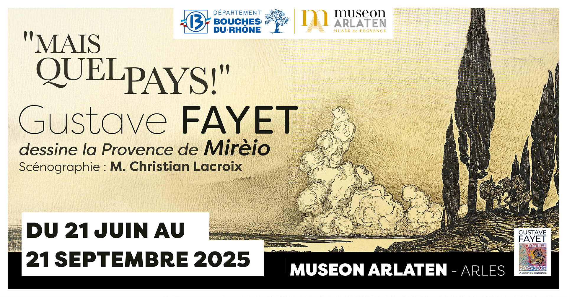 Expo Fayet Muséon Arlaten - Tarpin bien